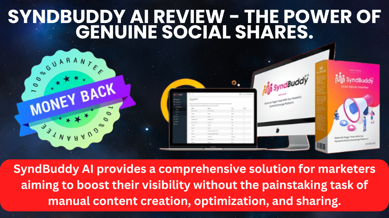 SyndBuddy AI Review - The Power of Genuine Social Shares.